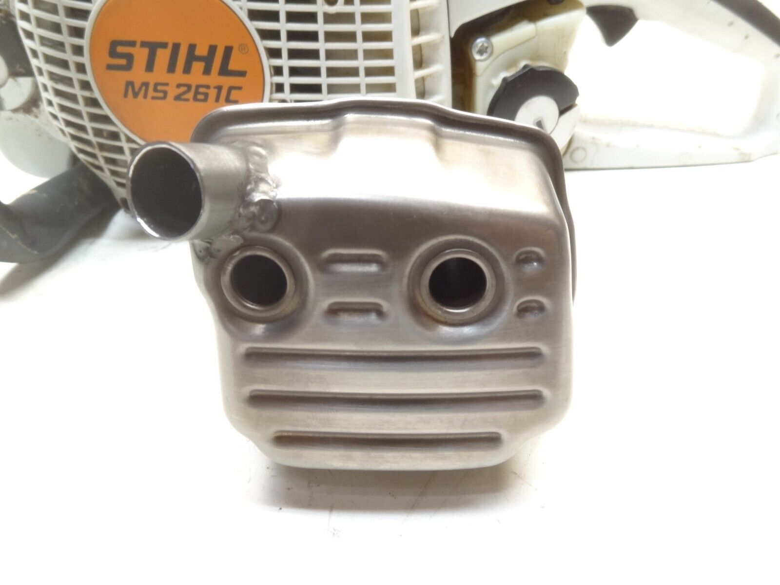 OEM Stihl MS 241 261 PORTED DUAL PORT MUFFLER MS261C 261C CHAINSAW ...